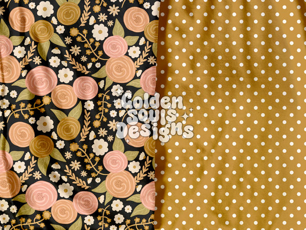 Midnight Garden - Little Rays Fabric