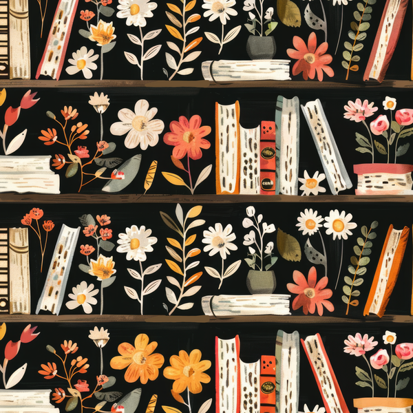Bookshelf - Little Rays Fabric