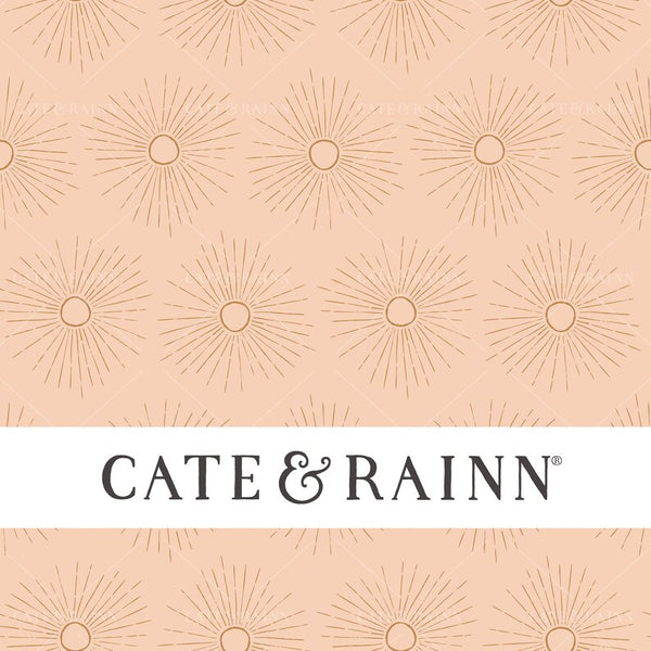 Sunburst Pink - Little Rays Fabric