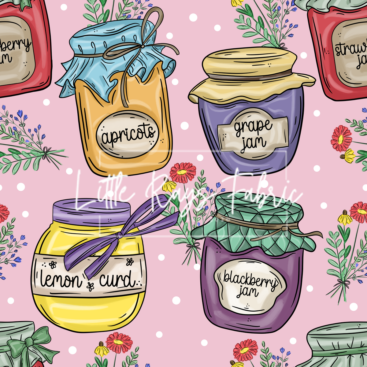 Jelly to my Jam — Little Rays Fabric