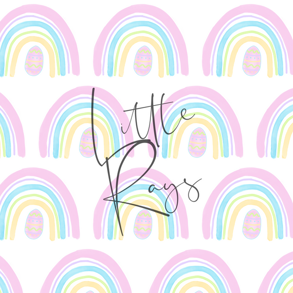 Rainbow Eggs - Little Rays Fabric