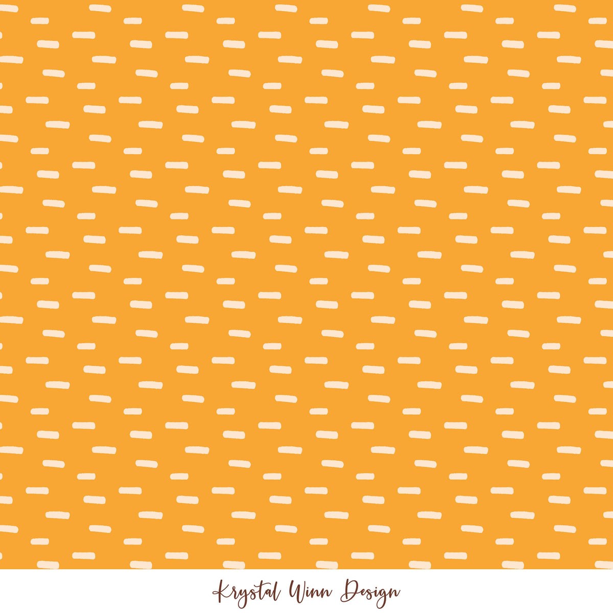 Dashes Yellow — Little Rays Fabric