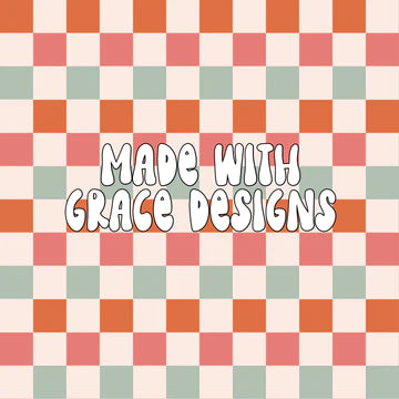 Boho Checker - Little Rays Fabric